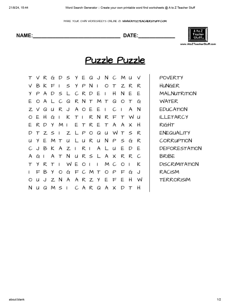 Puzzle | PDF
