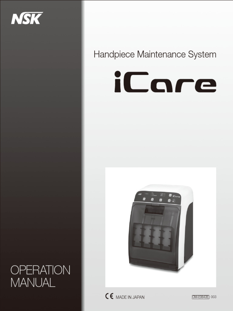 OM-E0643E003 Icare Manual Multi | PDF