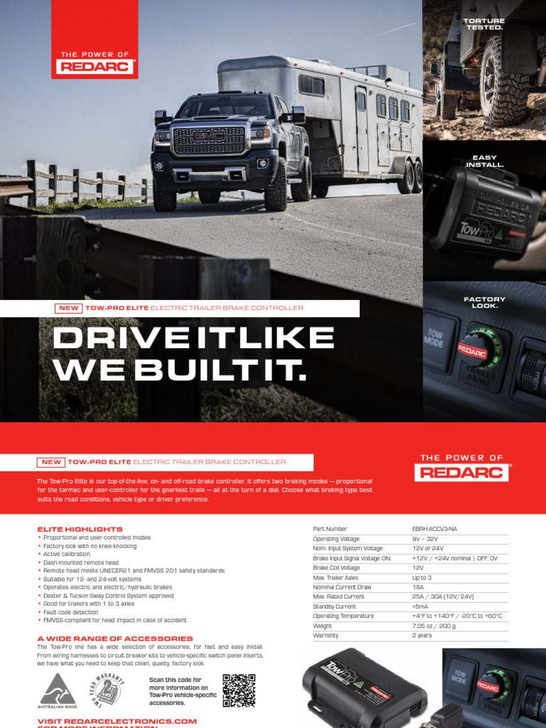 Tow-Pro Elite Brochure NA English | PDF