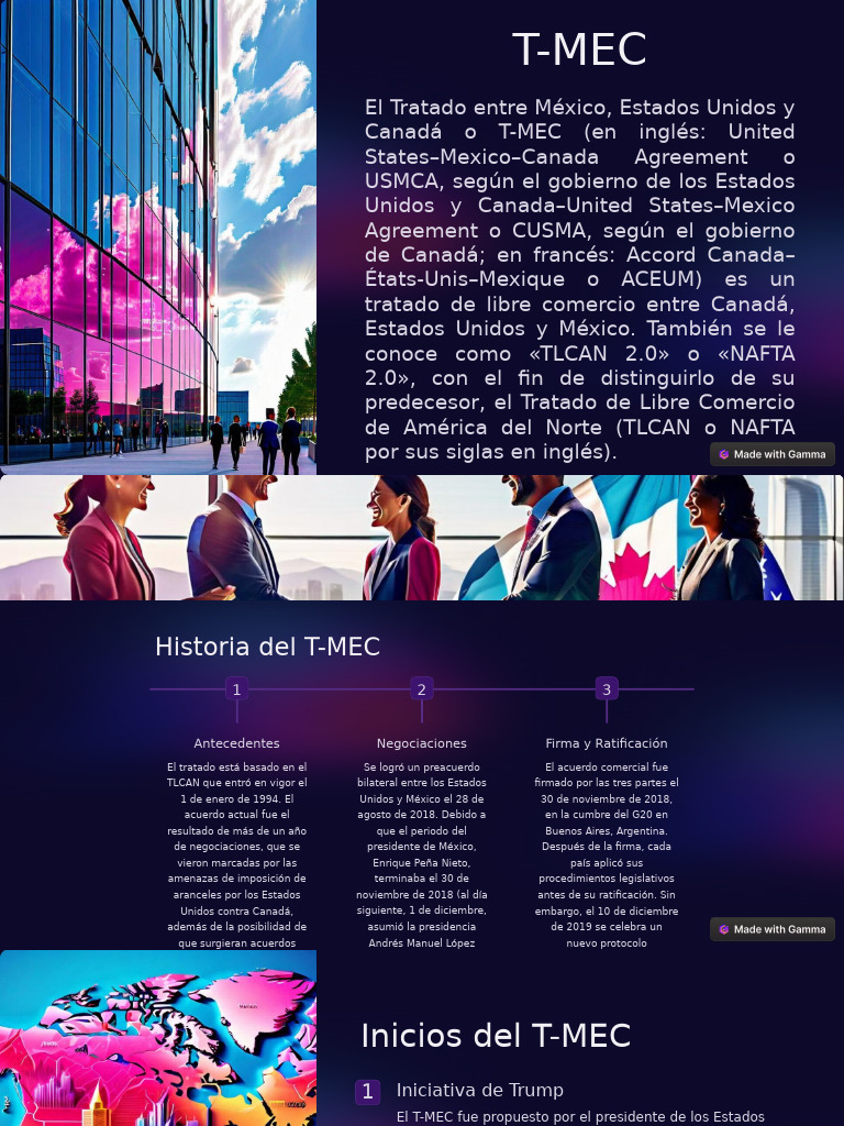 Tratado Entre Mexico Estados Unidos y Canada T MEC | PDF | Gobierno | Finanzas y dinero