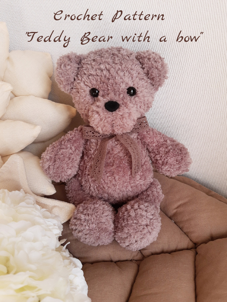 Crochet Pattern Teddy Bear | PDF