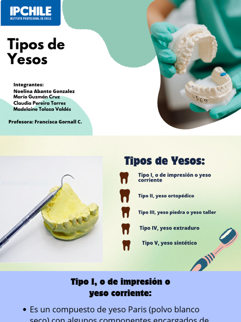 Tipos de Yesos | PDF