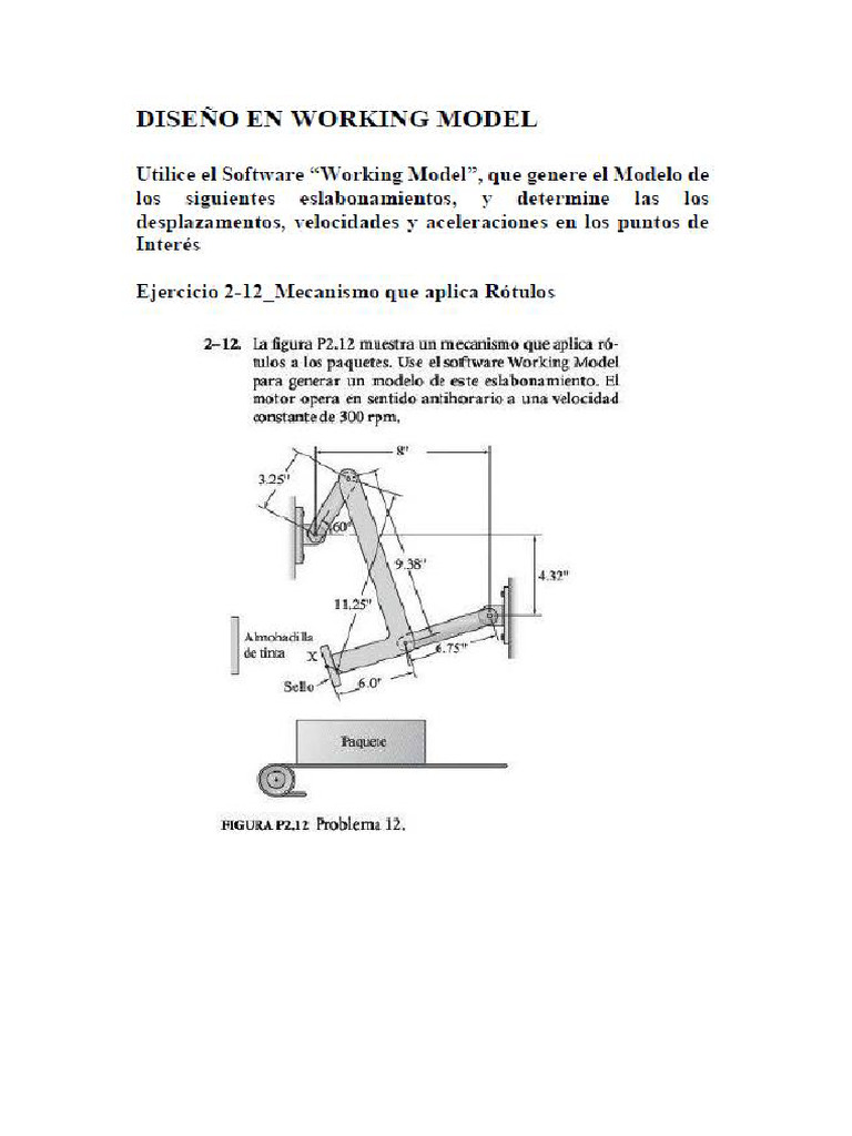 Diseño en Working Model - 14 Agosto 2024 | PDF