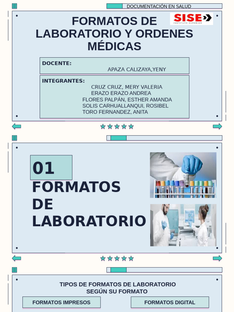 Formatos de Laboratorio y Ordenes Médicas | PDF