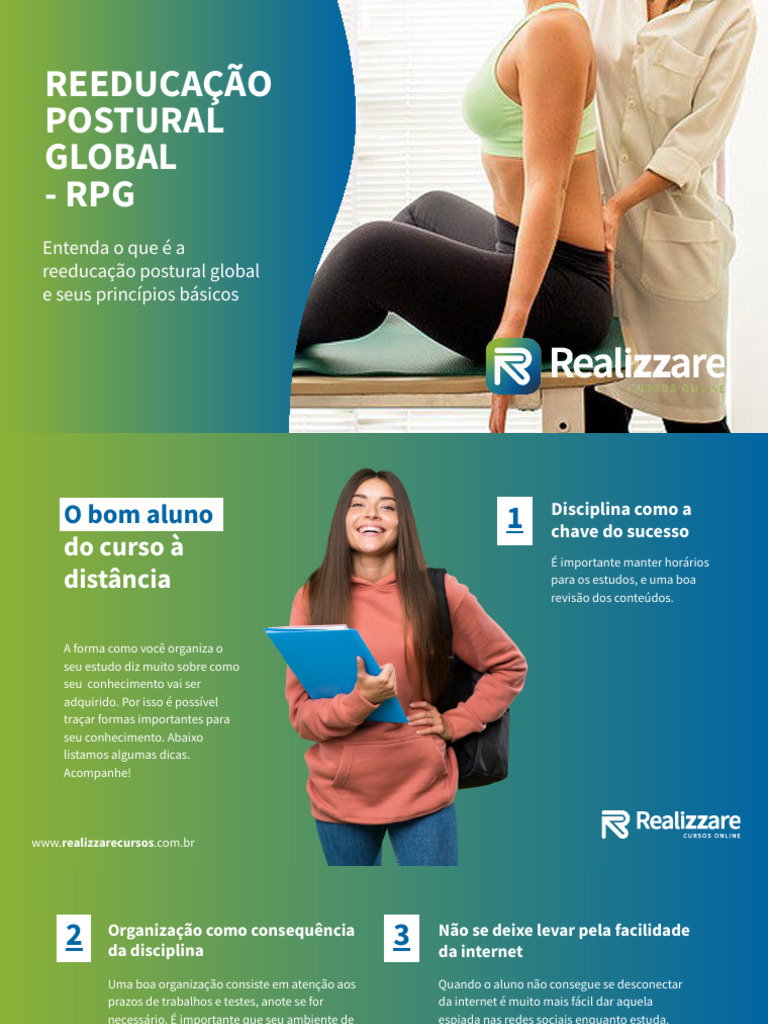Curso de REEDUCAÇÃO POSTURAL GLOBAL - RPG | PDF