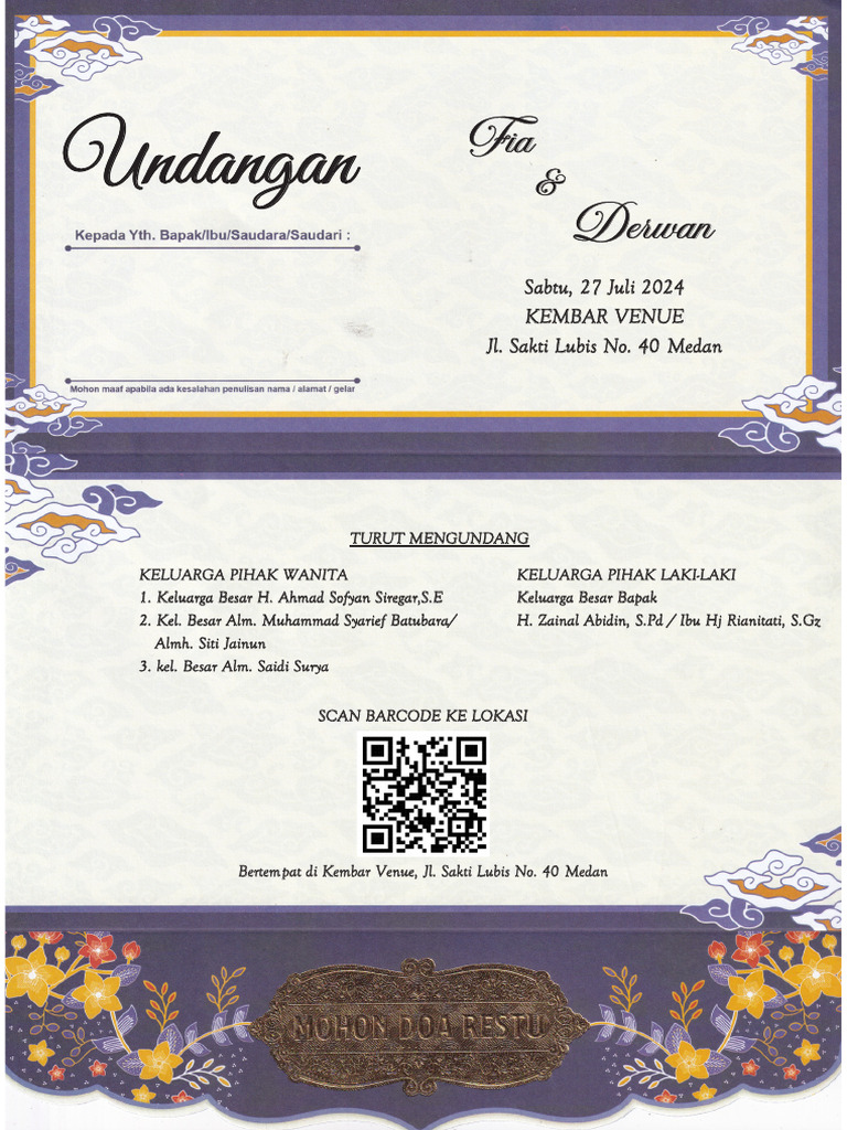 UNDANGAN | PDF