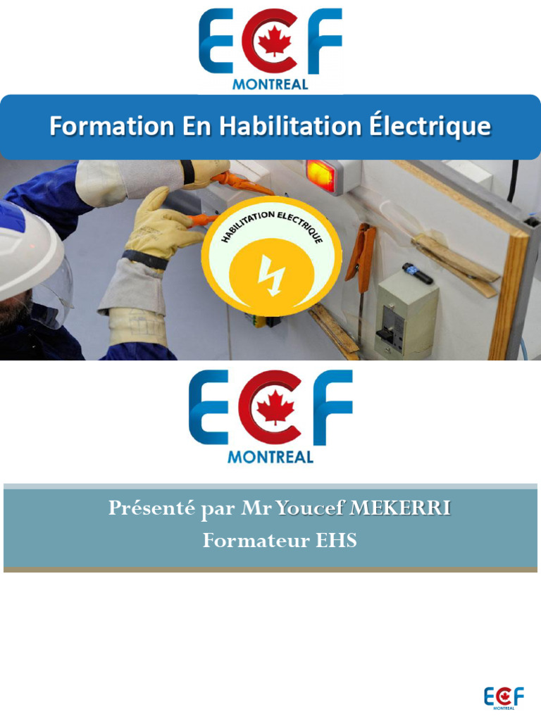 Suport de Cours Habilitation Électrique | PDF