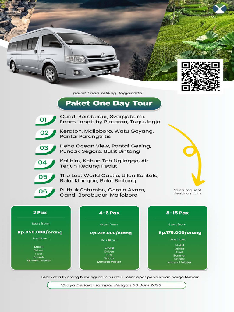 bQZVQjyLQJ2SDmOnZ3bR_PRICE LIST ONE DAY TOUR-2022-2023 | PDF