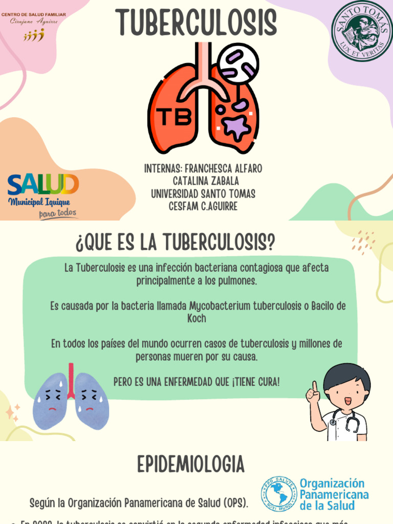 Presentación de Tuberculosis | PDF