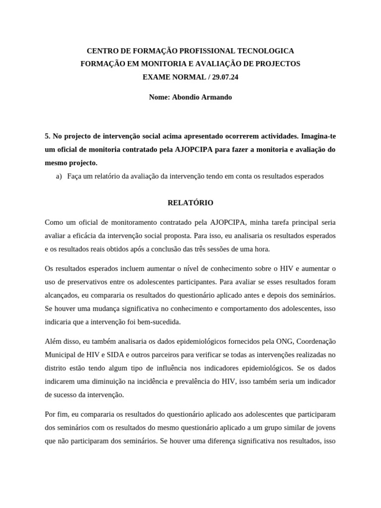 Exame Resolvido MAP | PDF