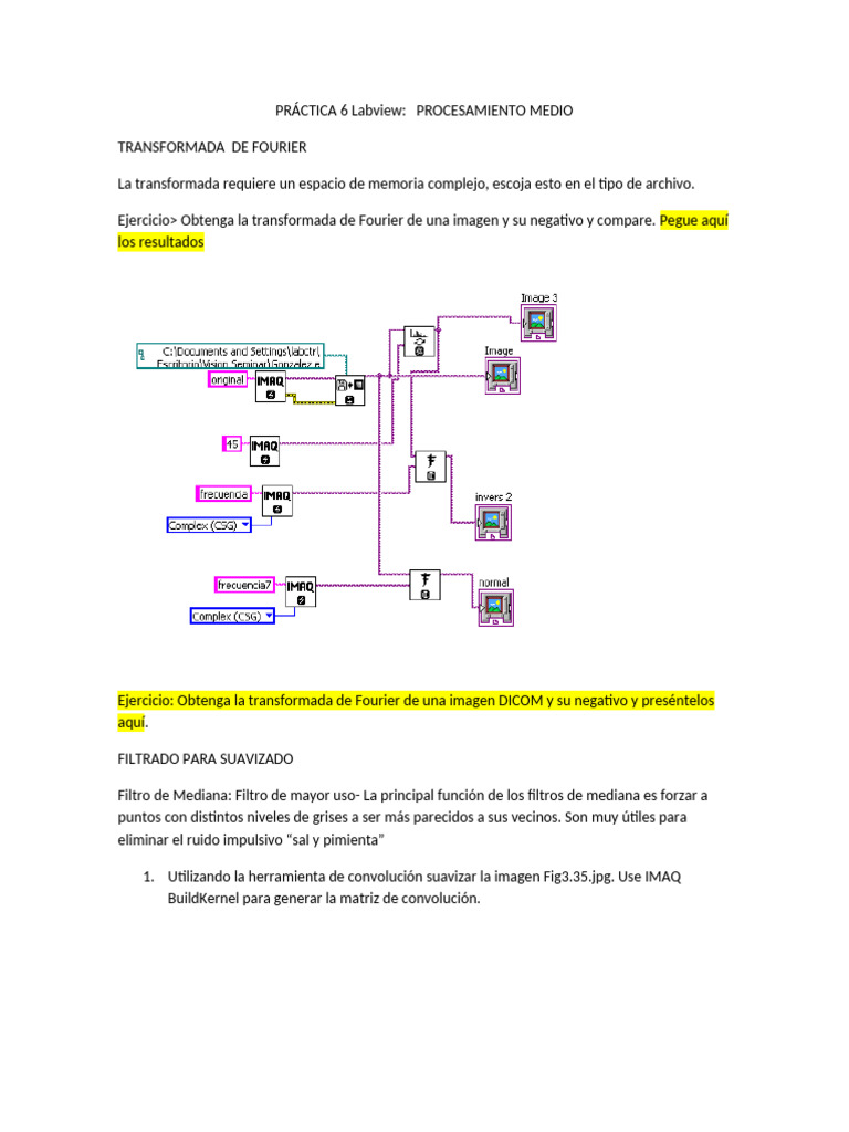 PRÁCTICA8 LabviewDominioFrecuencia | PDF