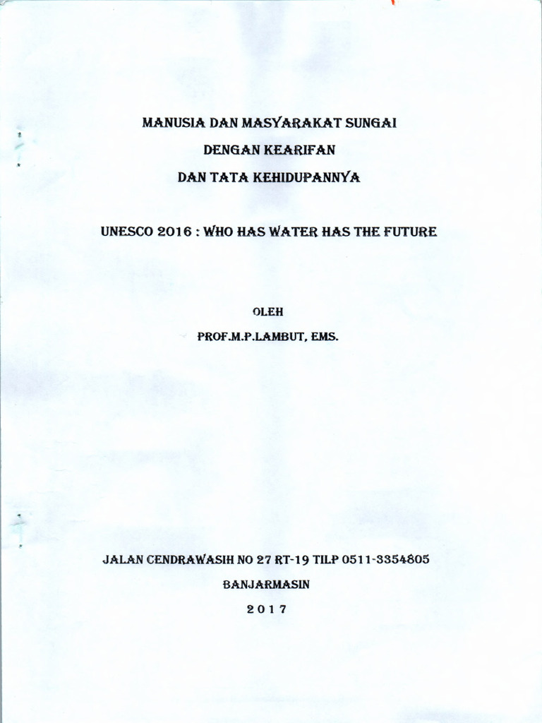 Buku - Manusia Dan Masyarakat DGN Kearifan Dan Tata Kehidupan, Prof.M.P ...