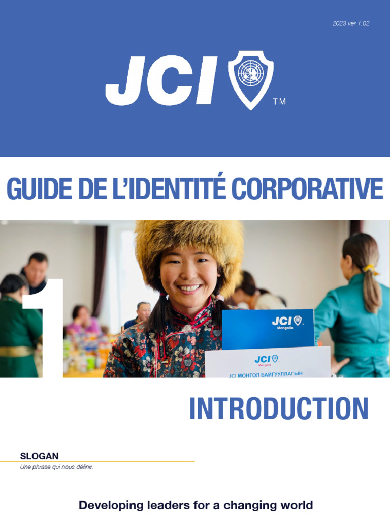 2023 JCI Corporate Identity Guidelines FR | PDF