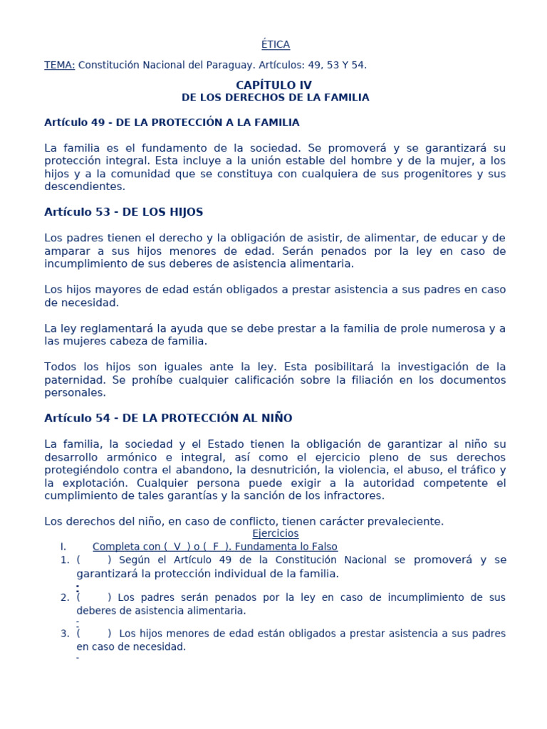 Articulos 49 53 Y 54 De La Constitucion Nacional Pdf