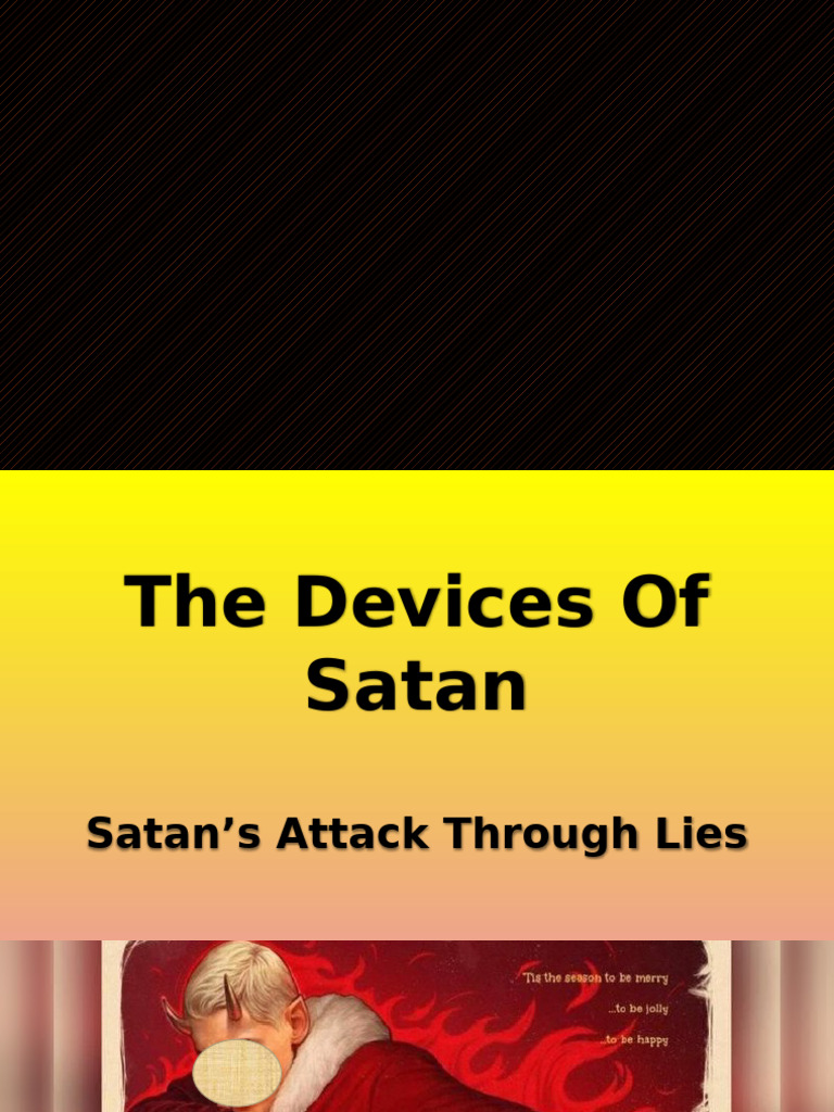 The Devices of Satan-Satan S Attack Through Lies | PDF
