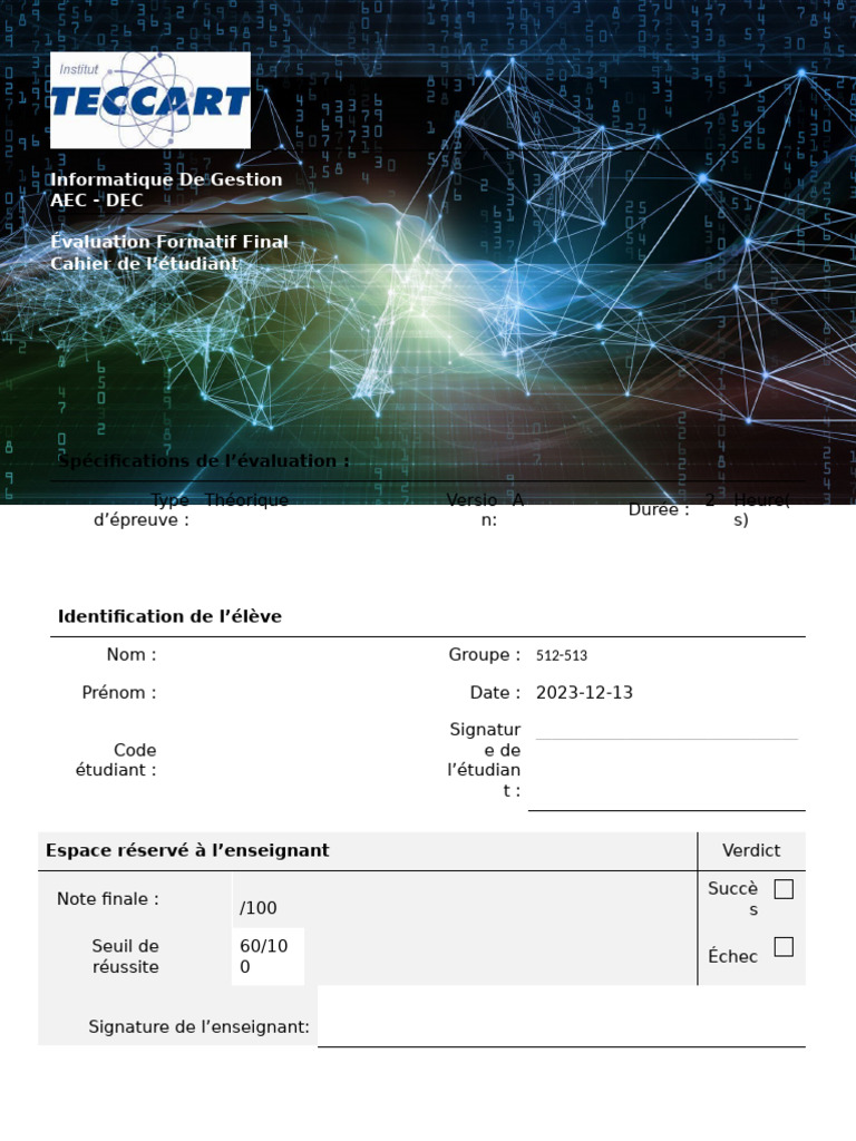 Exercice Excel | PDF