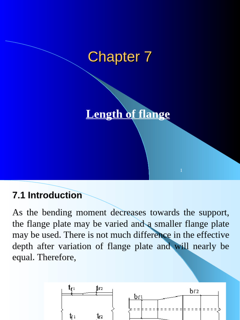 Chapter 7 - Lenth of Flange | PDF