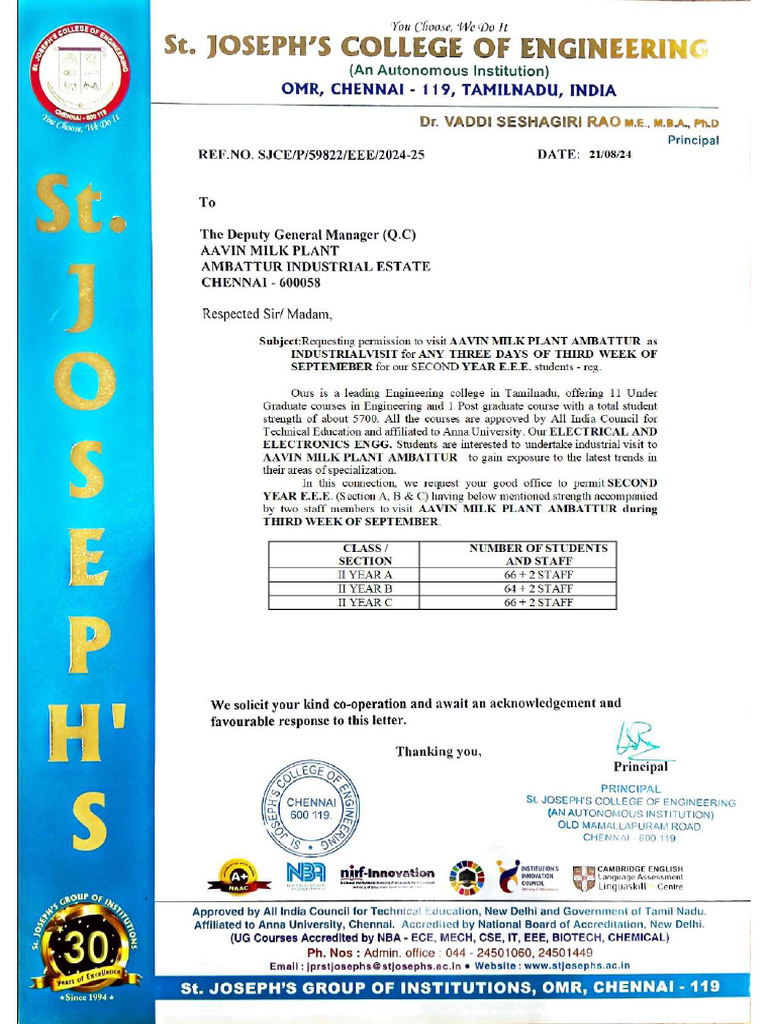 Iv Letter | PDF