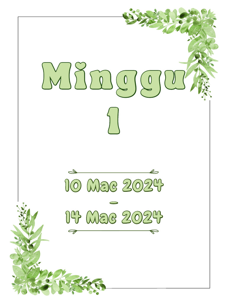 Divider Minggu | PDF