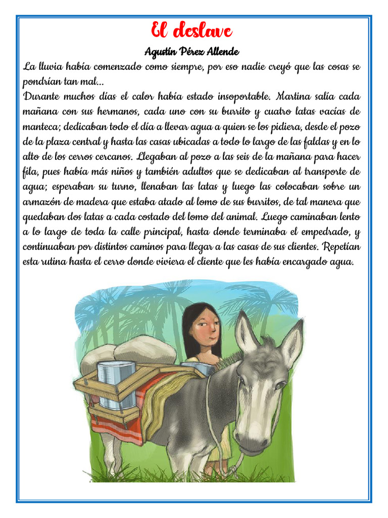 El deslave en la obra de Agustín Pérez Allende | PDF | Novela negra ...