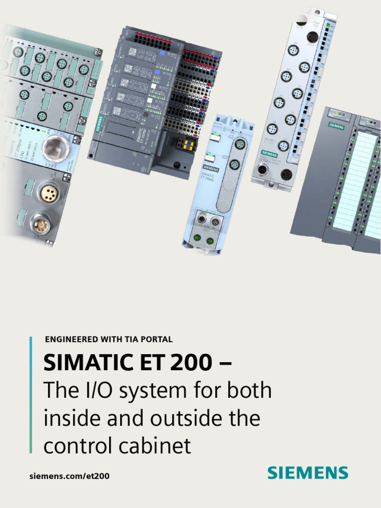 SIMATIC ET 200 Brochure | PDF