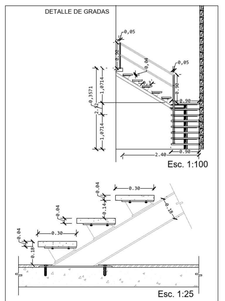 11 Detalle de Gradas | PDF