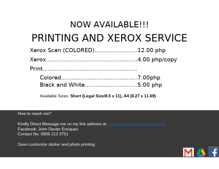Printing Service | PDF | Computers