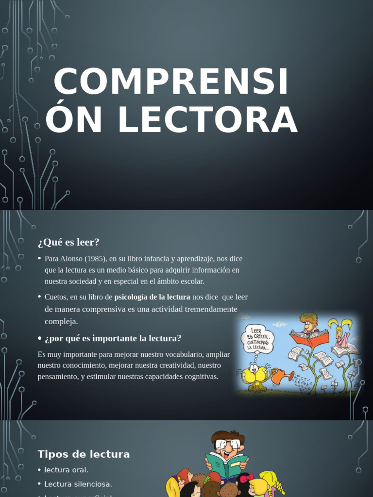 Comprensión Lectora | PDF