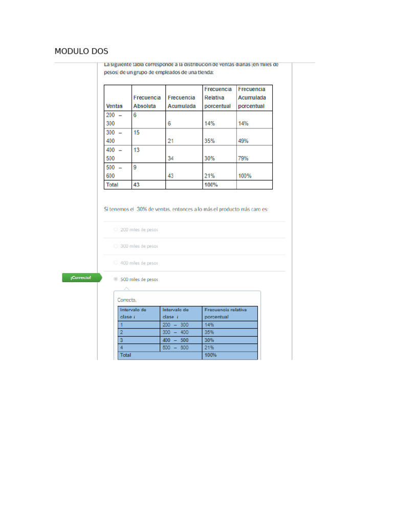Modulo Dos Fundamentos de Estadistica | PDF