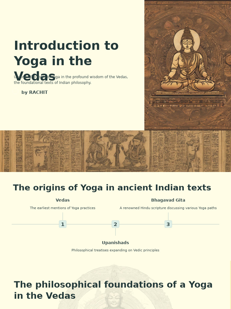 Introduction To Yoga in The Vedas | PDF | Science & Mathematics | Religion & Spirituality