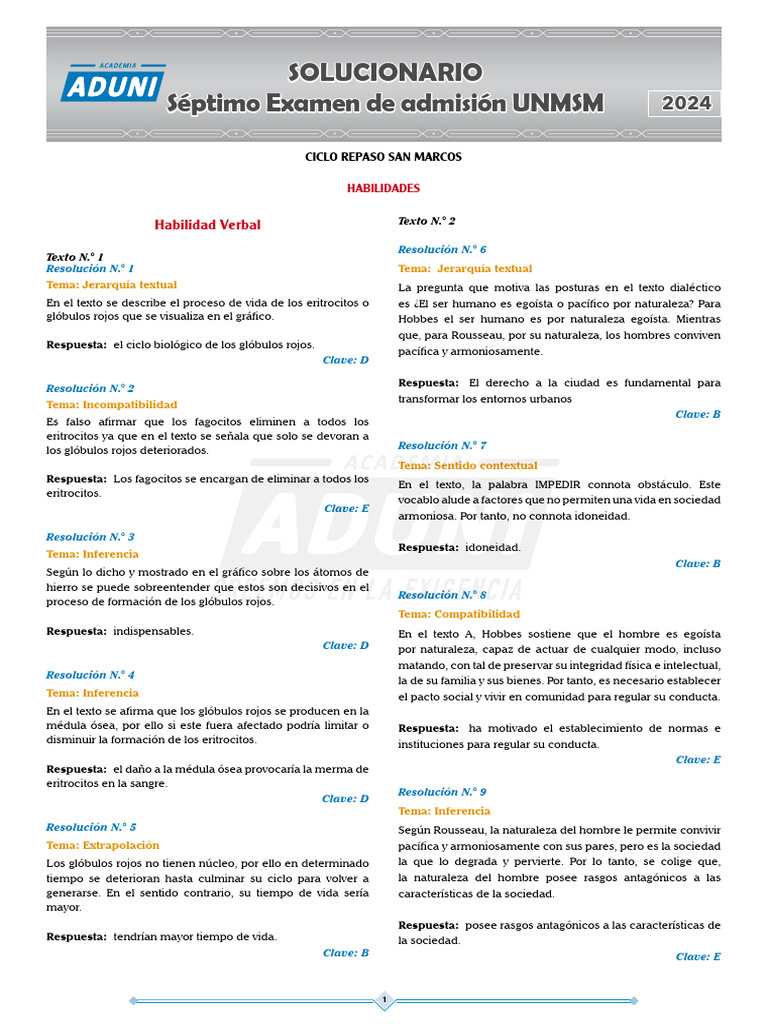 7 - Sol - ExAdm - Repaso SM - 2024 | PDF