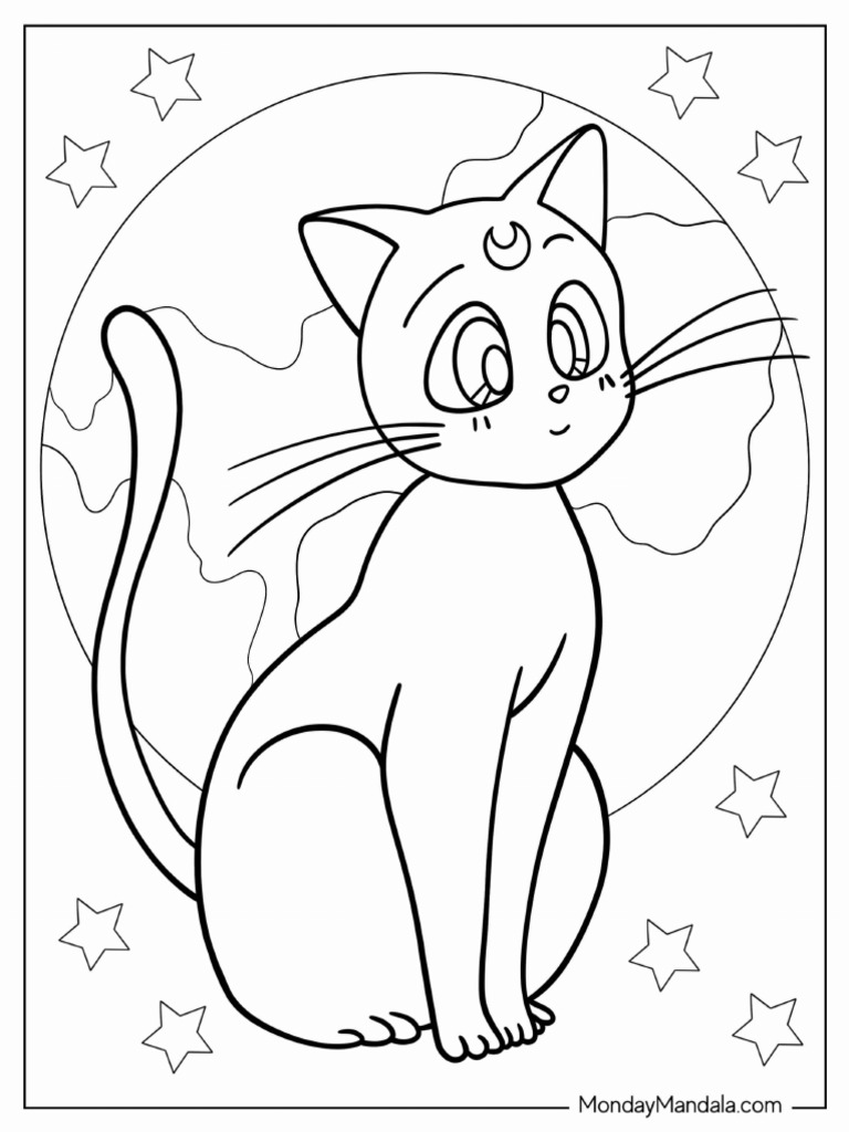 Sailor Moon Cat Artemis | PDF