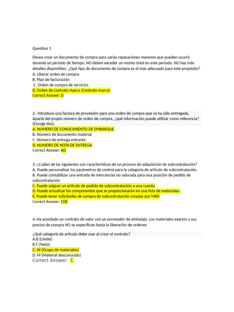Examen en Español OK (2) NICO | PDF