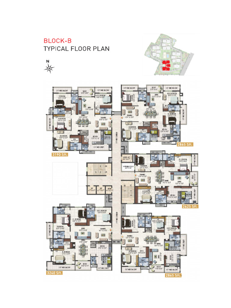 Block B Floor Plan | PDF