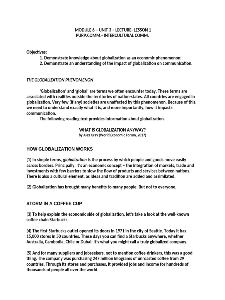 Module 6 Lecture Lesson 1 Unit 3 Pdf