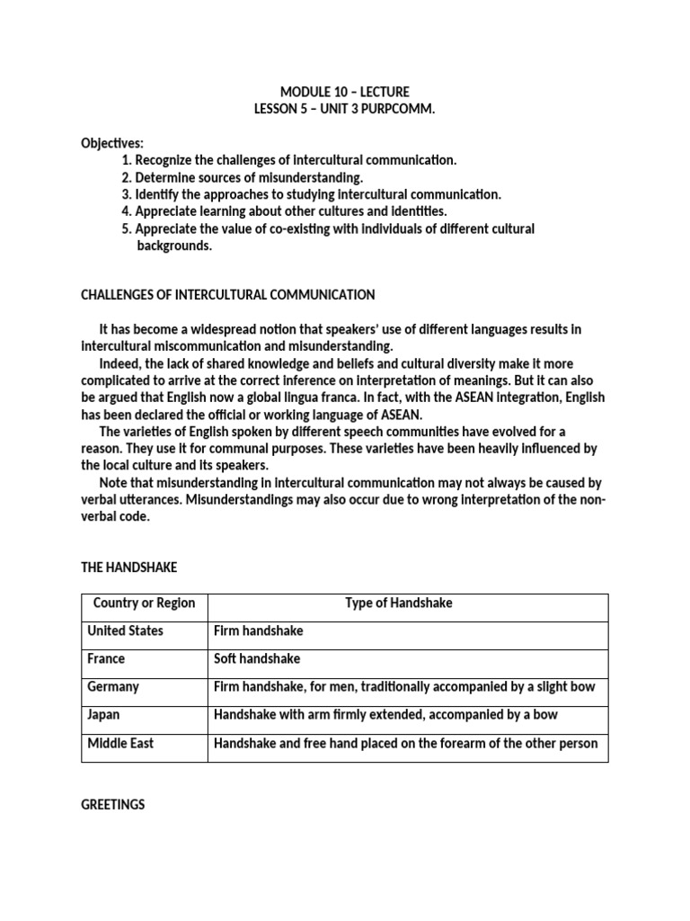 Module 10 Lecture Unit 3 Purpcomm. | PDF