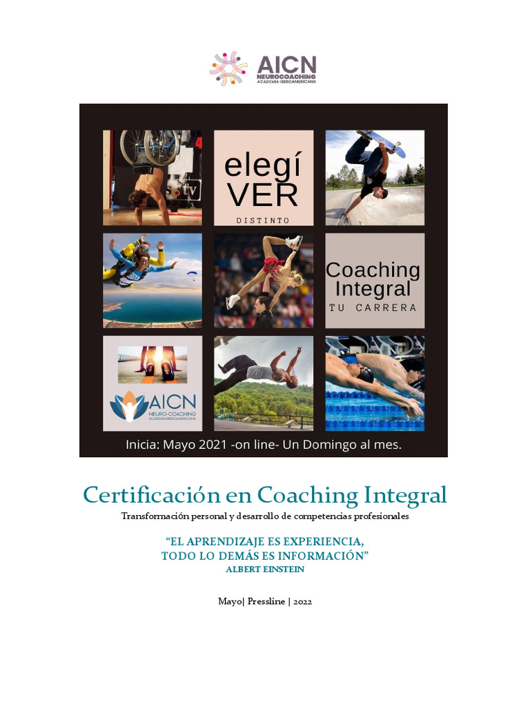 Certificación en Coaching Integral | PDF | Las emociones | Crecimiento ...