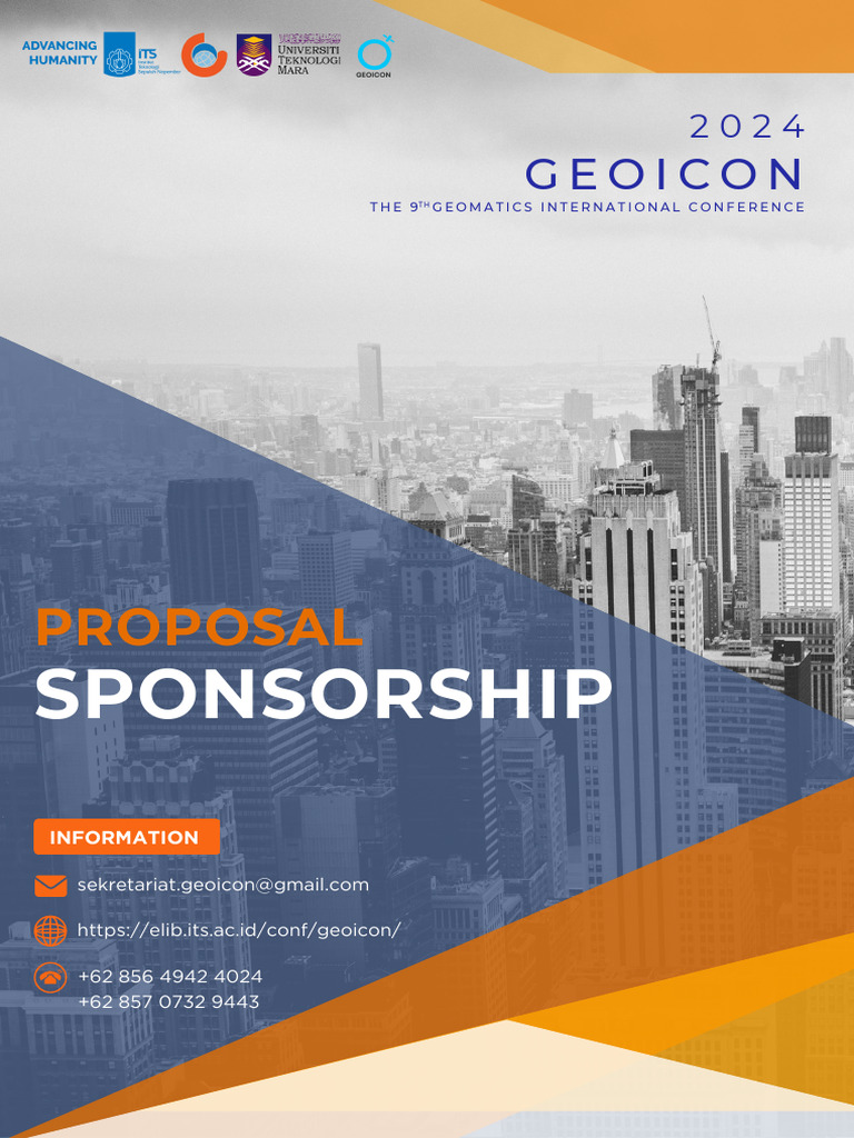 OK - Proposal Sponsorship - GeoICON 2024 | PDF