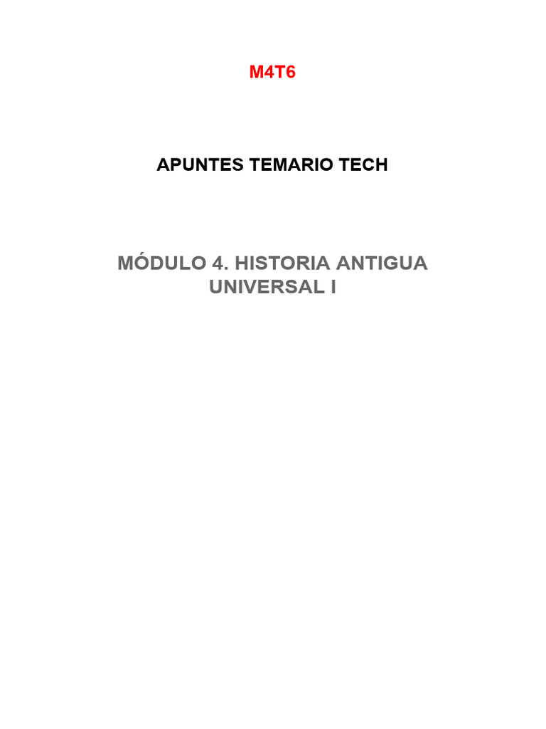 M4T6 | PDF