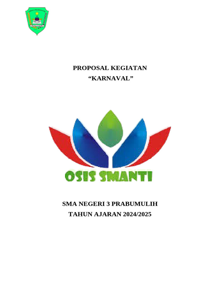 Proposal Karnaval 2024 | PDF