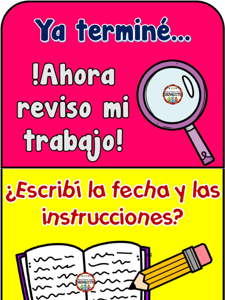 Revisando mi trabajo terminado | PDF