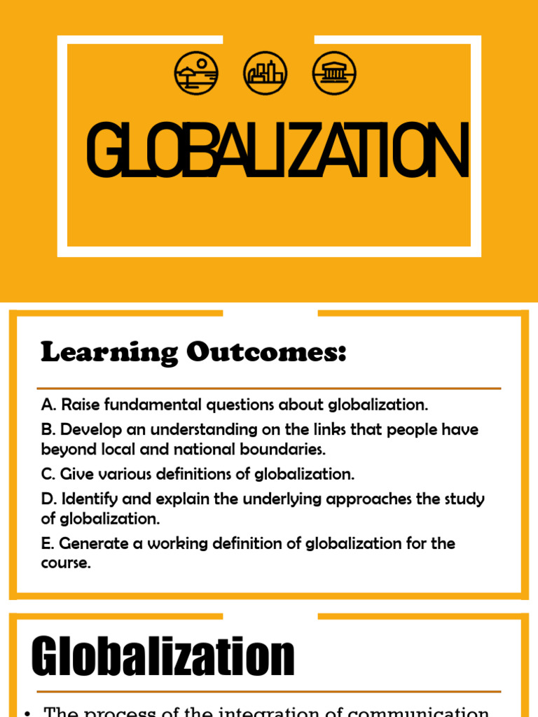 Globalization | PDF