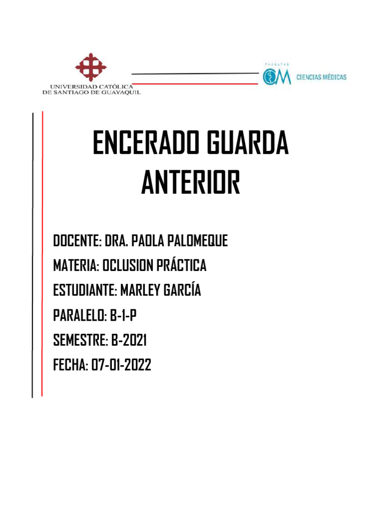ENCERADO GUARDA ANTERIOR | PDF