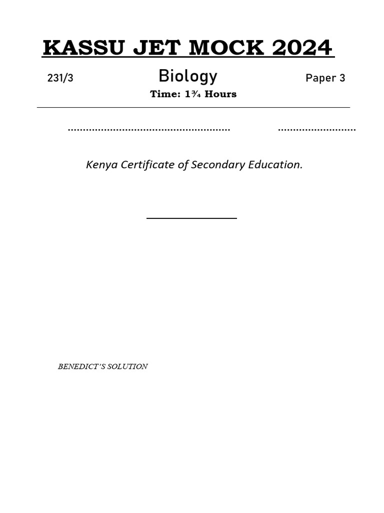 Bio PP3 | PDF