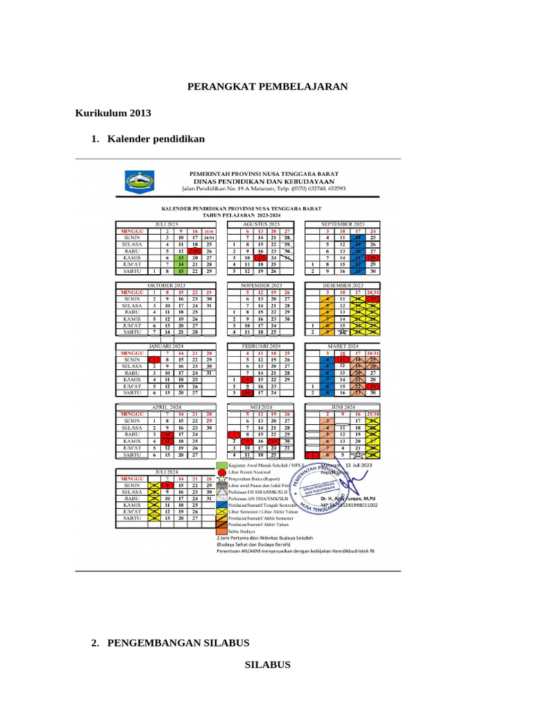 Perangkat Ajar | PDF