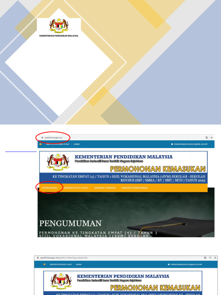 Panduan Pengisian Permohonan PKSK 2021 | PDF