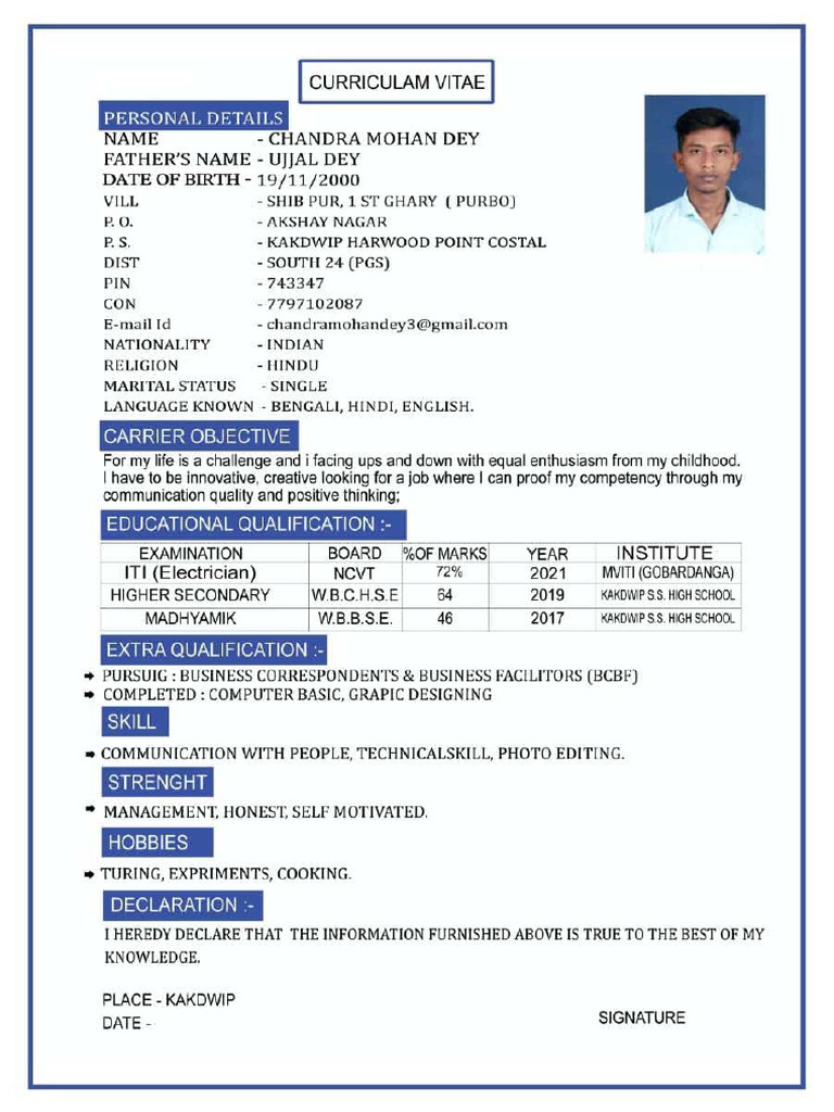 Chandra Mohan Dey | PDF