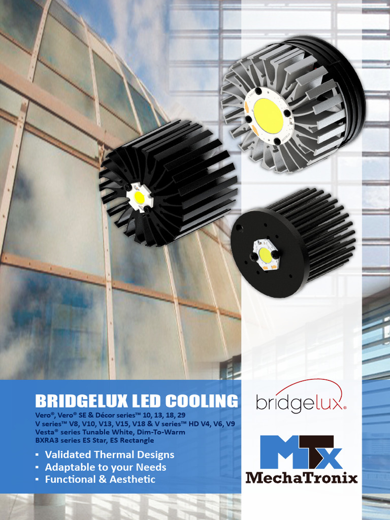 Bridgelux LED Cooler Overview | PDF