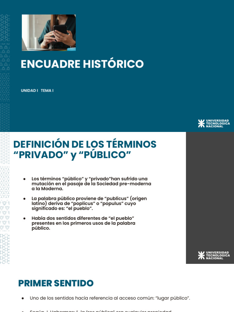 Unidad 1 Tema I | PDF
