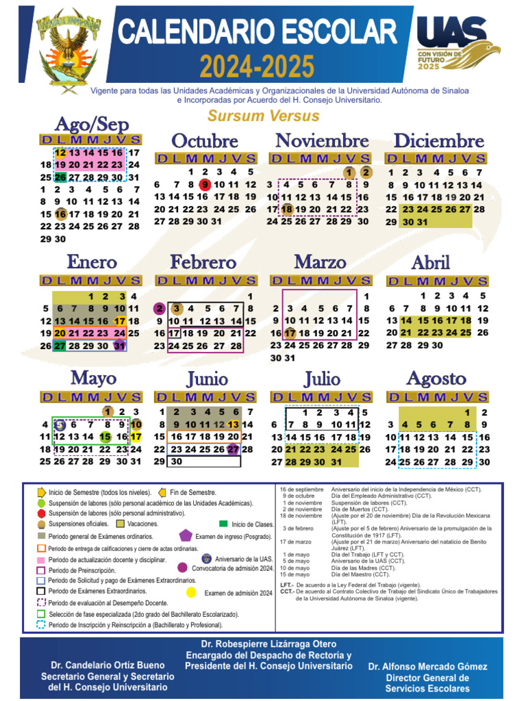 UAS_Calendario_Escolar_2024-2025 | PDF UAS_Calendario_Escolar_2024-2025 | PDF
